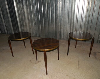 Wood nesting tables | Etsy