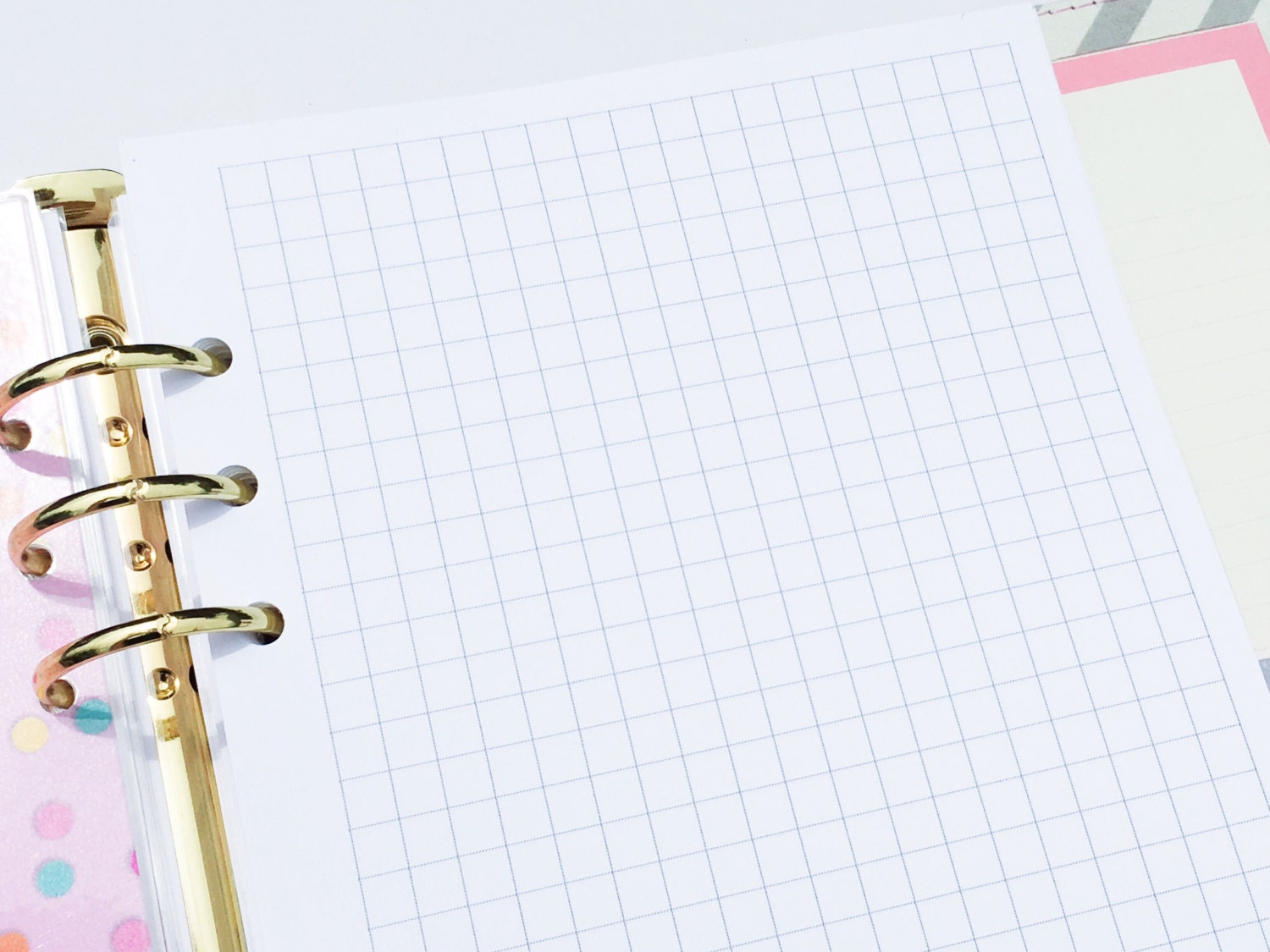 Printed Half Letter Size Grid Paper