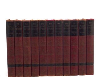 Old encyclopedia set | Etsy