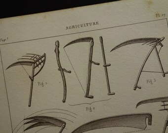 Unique antique sickle related items | Etsy