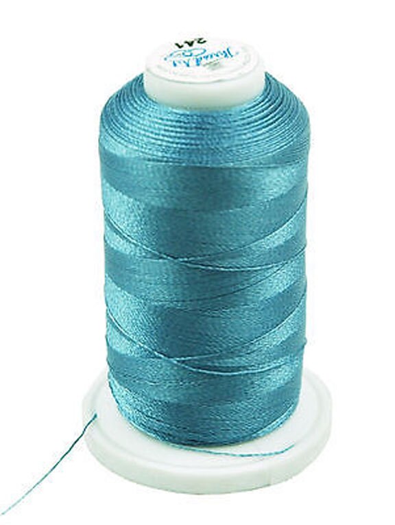 Machine Embroidery Thread 500M Set 40 Vibrant Colors Fits