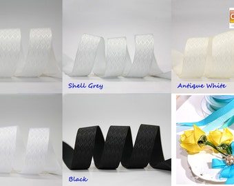 100 yardsDouble faced Satin Ribbon blue deep blue by ColourfulLife