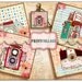 Vintage Camera Printable Collage Sheet for Coasters printable