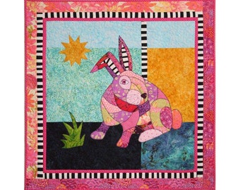 Bunny quilt pattern | Etsy