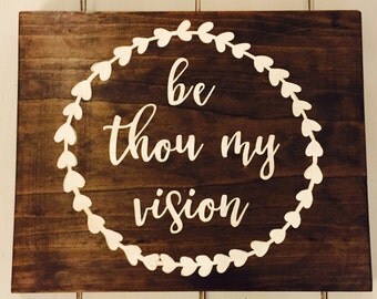 Be thou my vision | Etsy