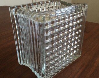 Unique glass block related items | Etsy