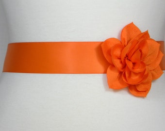 Orange sash | Etsy