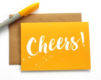 Cheer thank you | Etsy