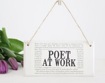 Unique gifts for poets related items | Etsy