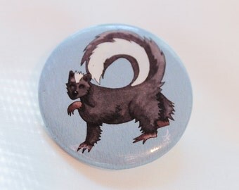 Skunk pin | Etsy