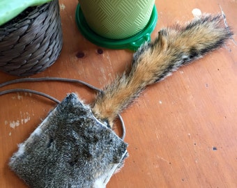 Fur pouch | Etsy