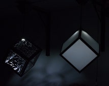 Unique cube pendant light related items | Etsy