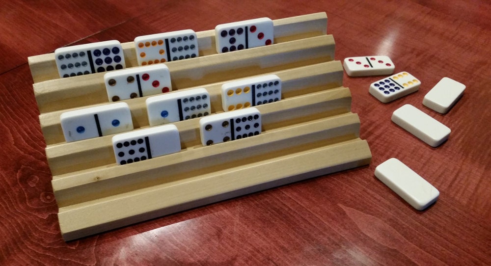 Premium Domino Rack Set of 4