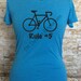 Cycling Rule 5 Fitted Women's Tee Cycling Rules T-Shirt
