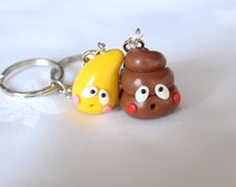 Unique poop keychain related items | Etsy