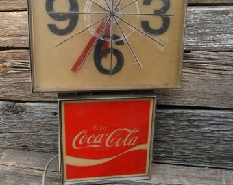 Coca cola clock | Etsy