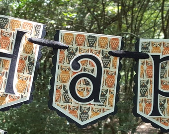 Unique halloween pennants related items | Etsy