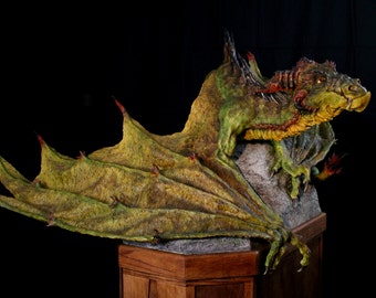 Dragon statues | Etsy