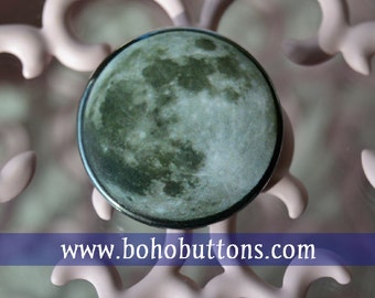 Moon buttons | Etsy