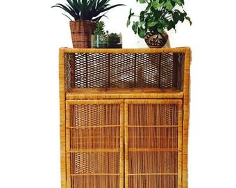 Rattan shelf | Etsy