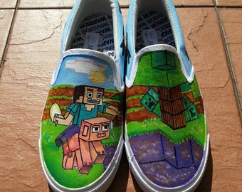 minecraft shoes – Etsy