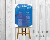 Wedding program sign | Etsy
