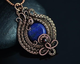 Copper wire weaving | Etsy