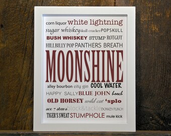 Moonshine sign | Etsy