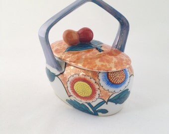 Lusterware jar | Etsy