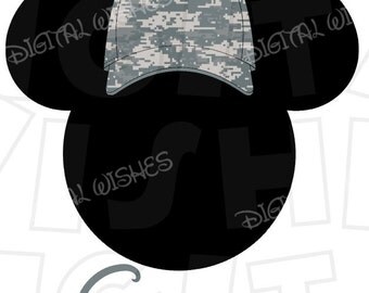 Army mickey ears | Etsy