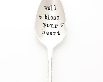 Bless Your Heart Southern Quote Poster Modern Typographic