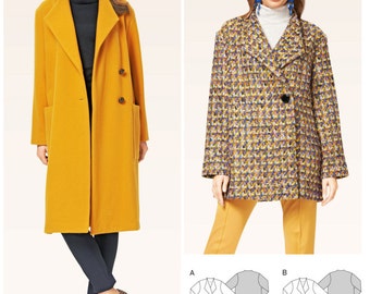 Unique evening coat pattern related items | Etsy