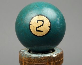 Old billiard ball | Etsy