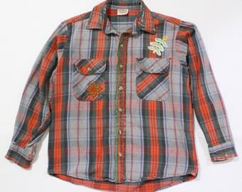 Ugly flannel shirt | Etsy