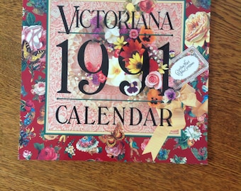 1991 calendar | Etsy