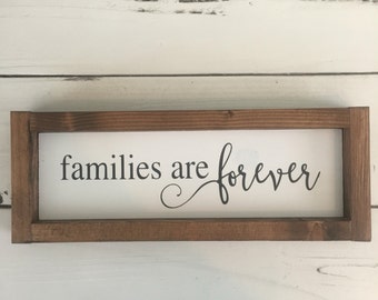 Items similar to Custom family sign Families are Forever wood burning ...