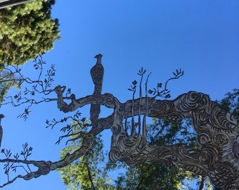 Peacock wall decor | Etsy