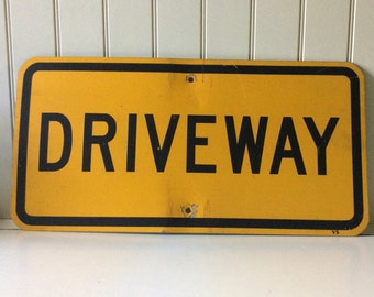 Driveway sign | Etsy