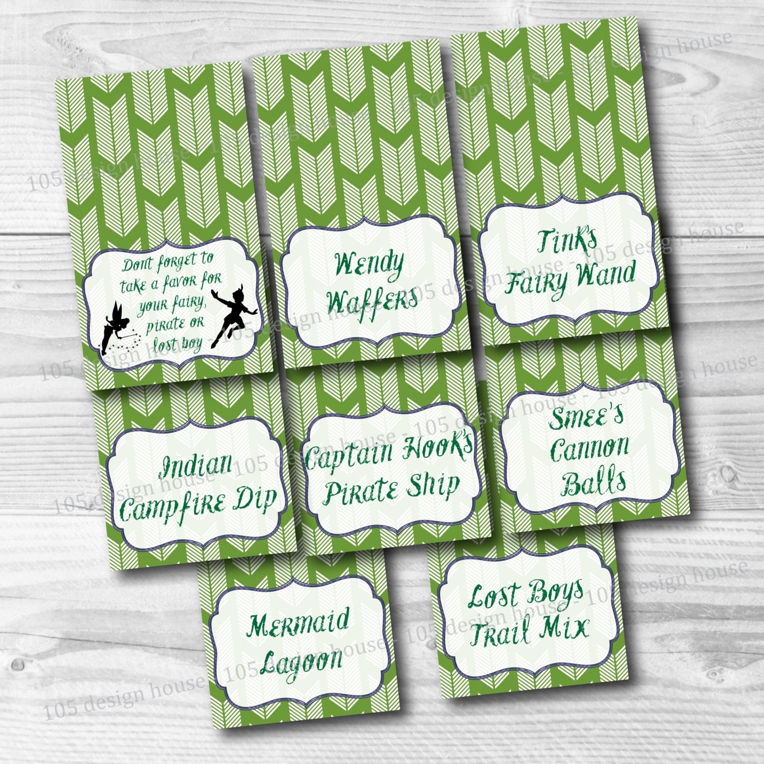 Peter Pan Food Labels Printable INSTANT DOWNLOAD Peter Pan peter-pan-food-labels-printable-instant-download-peter-pan