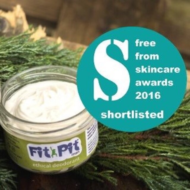 Fit Pit Natural Deodorant cream Organic Vegan by TheGreenWomanUK