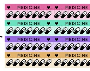 Medicine labels | Etsy