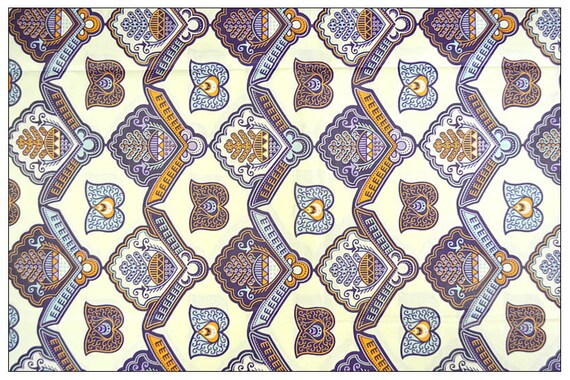 African Fabric Wholesale Java Print Sold by 6 Yard by Fabricatti