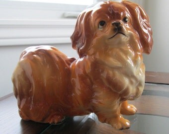 Pekingese figurine | Etsy