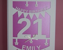 Popular items for papercut cards on Etsy