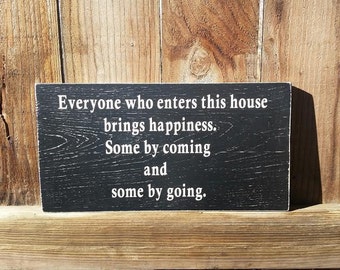 Funny porch sign | Etsy