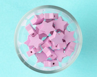 Unique pink beaded stars related items | Etsy