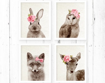 Animal print flowers | Etsy