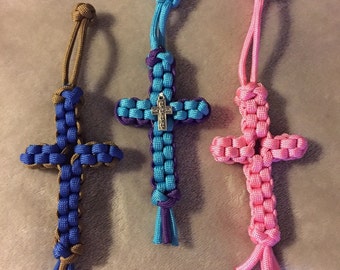 Cross keychain | Etsy