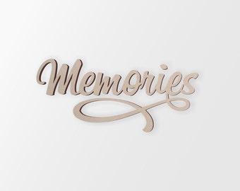 Memories word art | Etsy