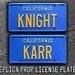 Knight Rider / KITT Trans Am / KNIGHT KARR Metal Stamped